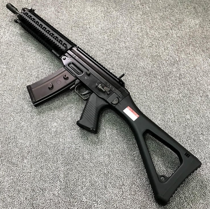 GHK 551 瓦斯長槍 戰術版 GBB 全金屬槍身 黑色 14714