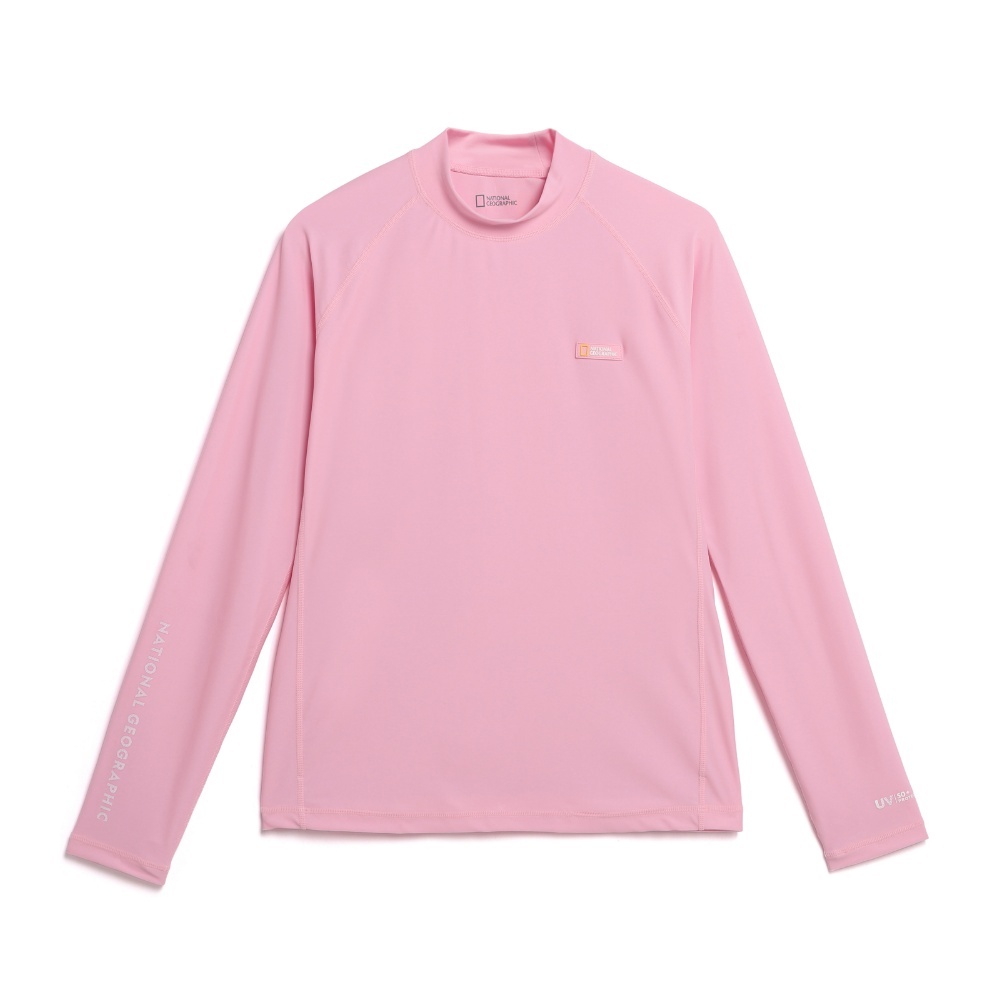 Women's Raglan Long Sleeve Rashguard - PINK