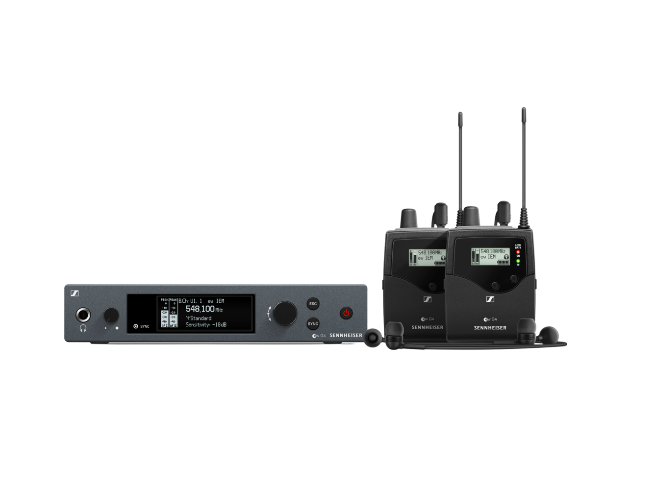 Sennheiser ew IEM G4-Twin-C 無線監聽耳機 in ear monitor
