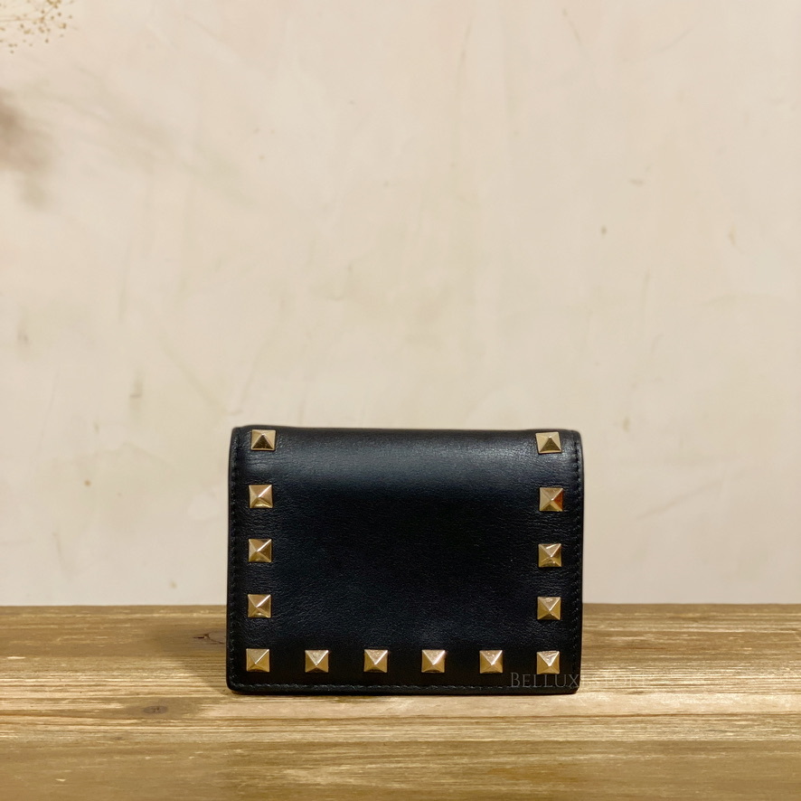 [Pre-owned] Valention wallet black