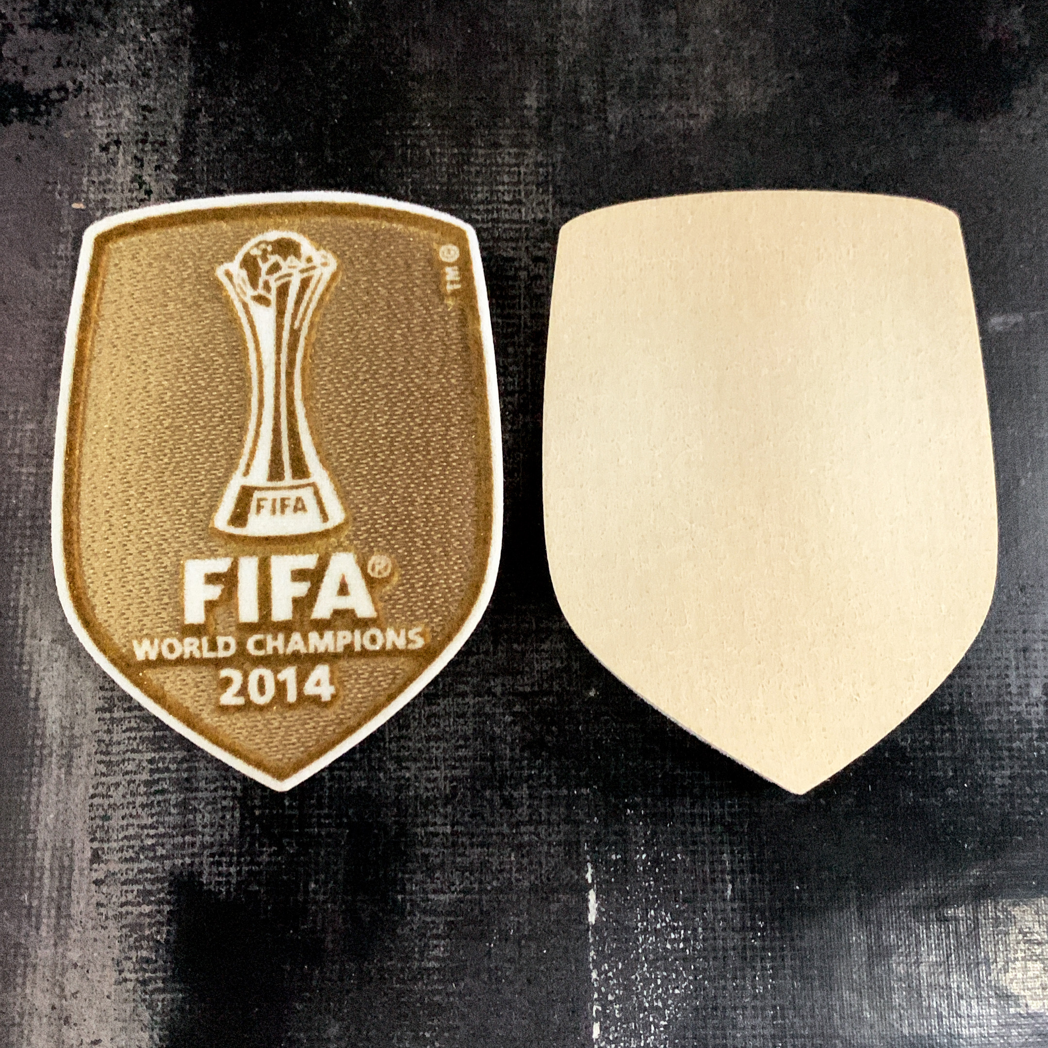 2014 Club World Champions Original Player Issue Patch