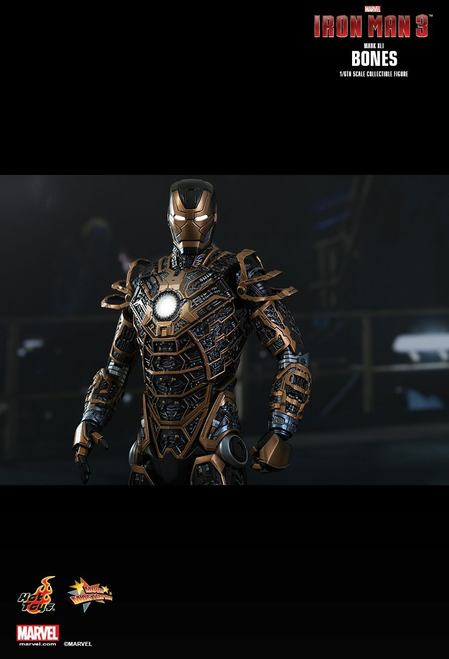 hottoys mms251 IRON MAN 3 BONES (MARK XLI) hts