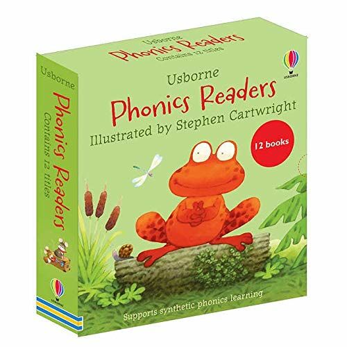 Usborne Phonics Readers 12 Books Box Set (盒裝)