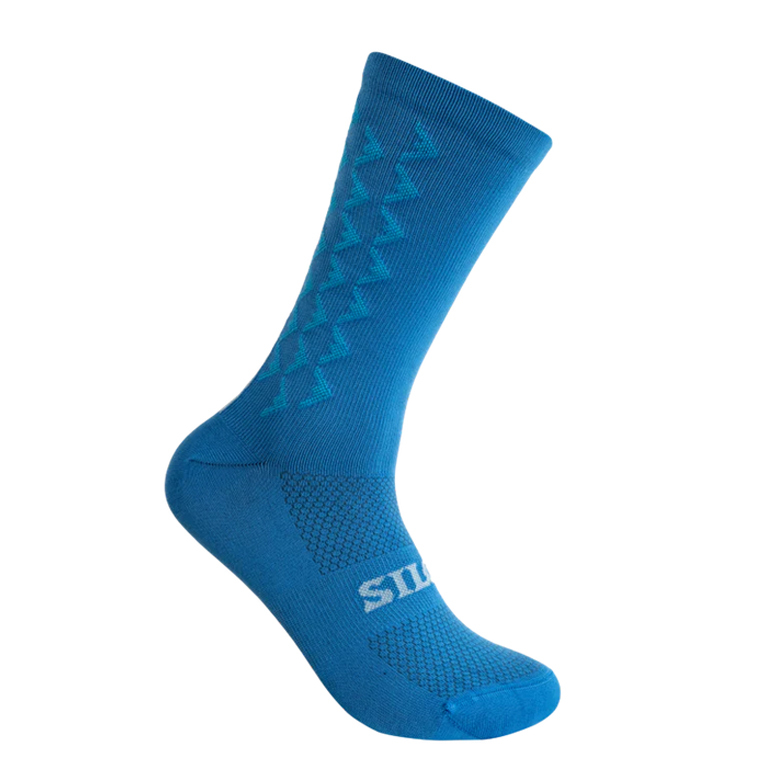 SILCA EVERYDAY AERO TALL SOCKS - CYAN BLUE