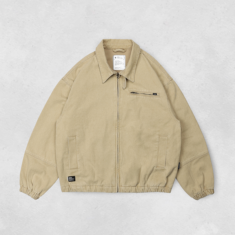 B-SIDE WIDE WORK JACKET Khaki
