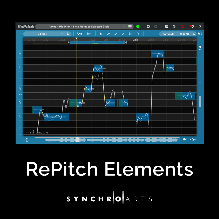Synchro Arts RePitch Elements 音高修正軟體 (序號下載版)