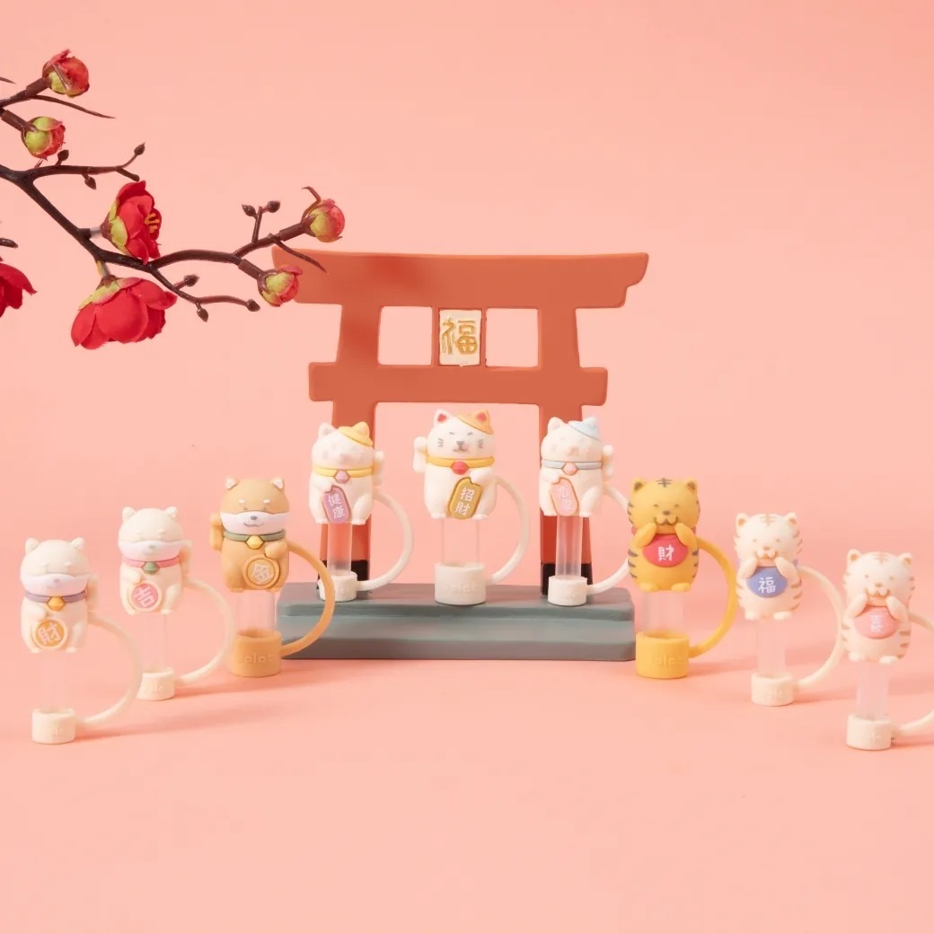 極美色系Oolabtw|吸管防塵塞|吉祥物系列|寵物系列|飲品造型系列|牛奶盒|珍珠奶茶