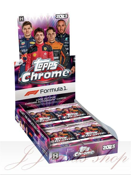2023 Topps Chrome Formula 1 HOBBY 一級方程式 F1 賽車卡 卡盒