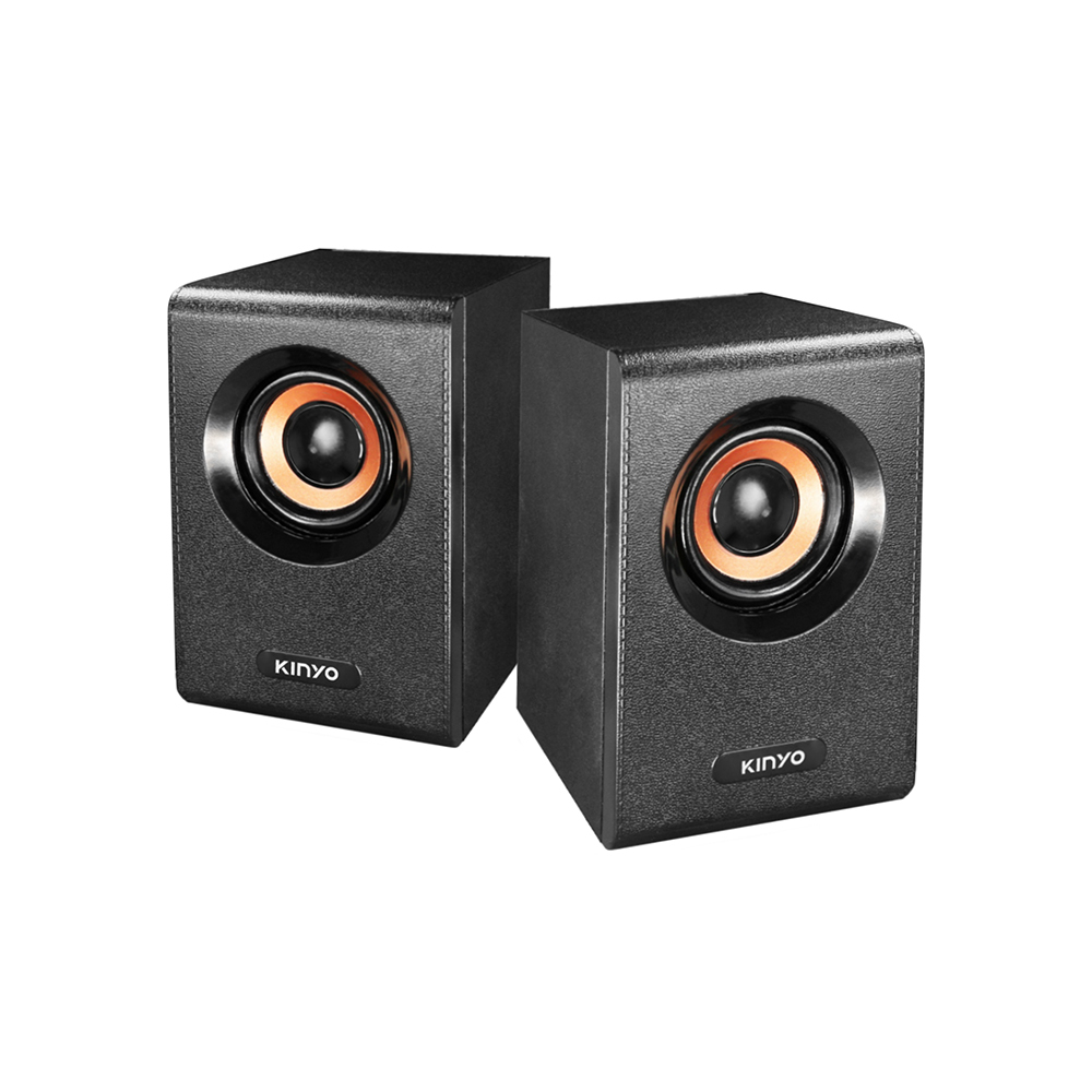 【KINYO】木質立體擴大喇叭 (US-177)