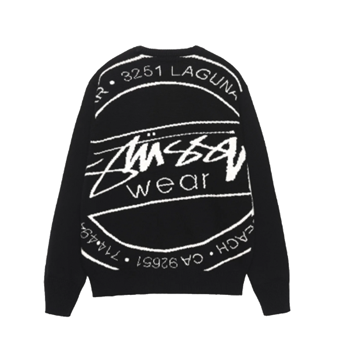 Stussy Laguna Icon Sweater 背後Logo 毛衣| FLOMMARKET