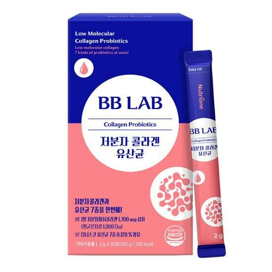 BB Lab Collagen Probiotics 50 Sticks 膠原蛋白及益生菌 (25日份)