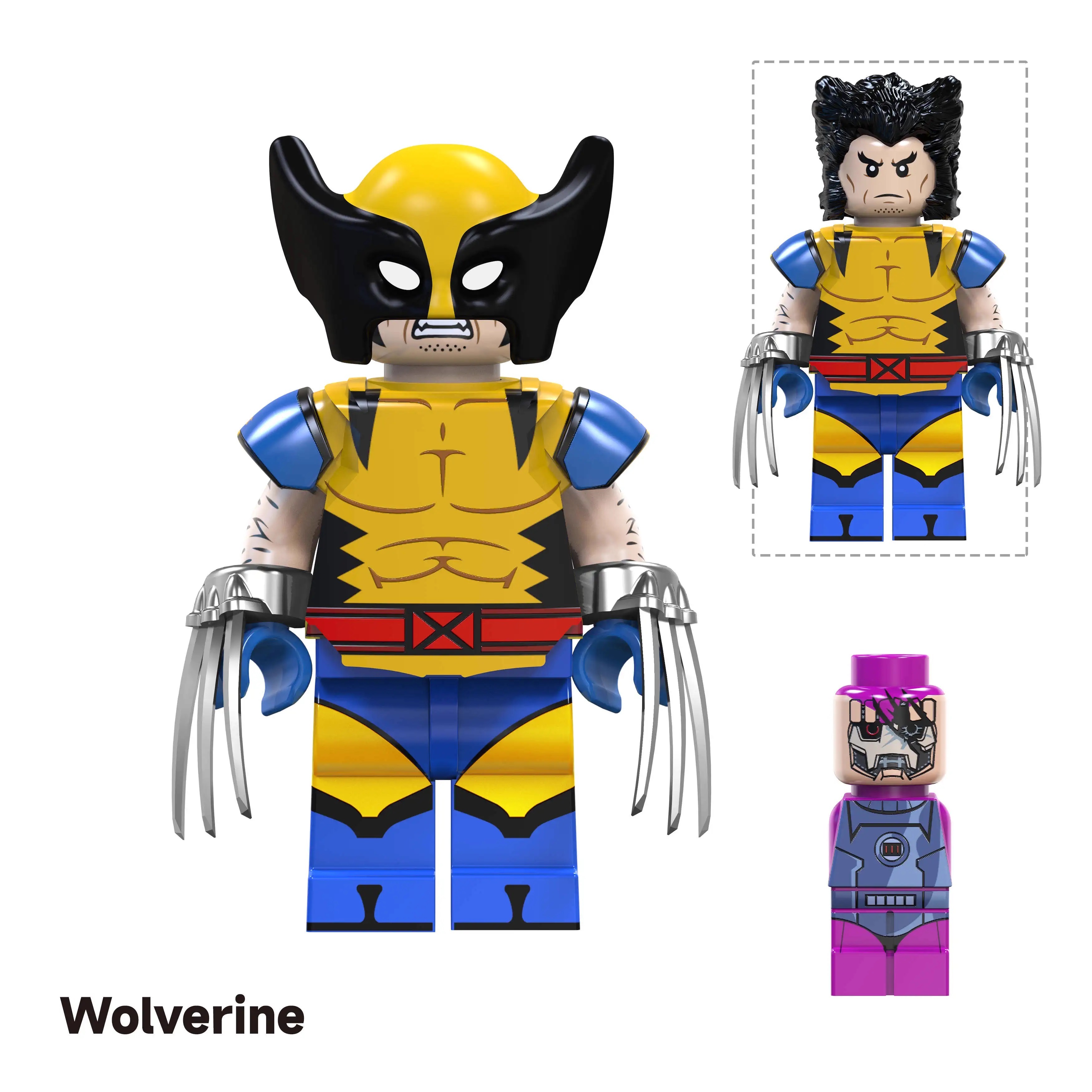 Wolverine X-Men SuperHeroes Minifigs fit Lego TV1039