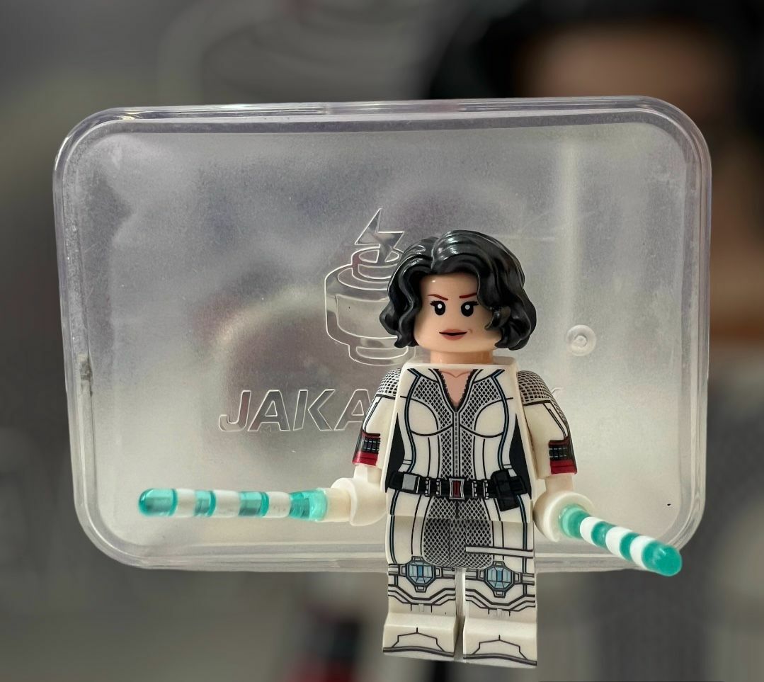 【Jaka brick 】黑寡婦 (白色)