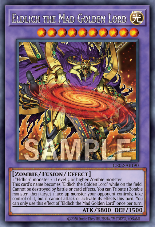 CR02-AE190 (R)Eldlich the Mad Golden Lord