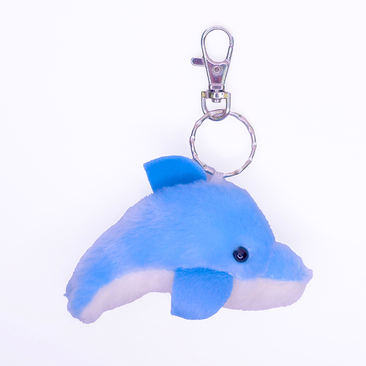 Light Blue Dolphin Keychain