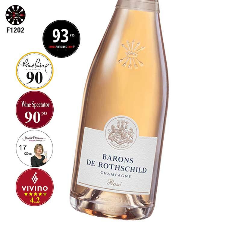 Barons de Rothschild Champagne Brut Rose NV | Wine Time