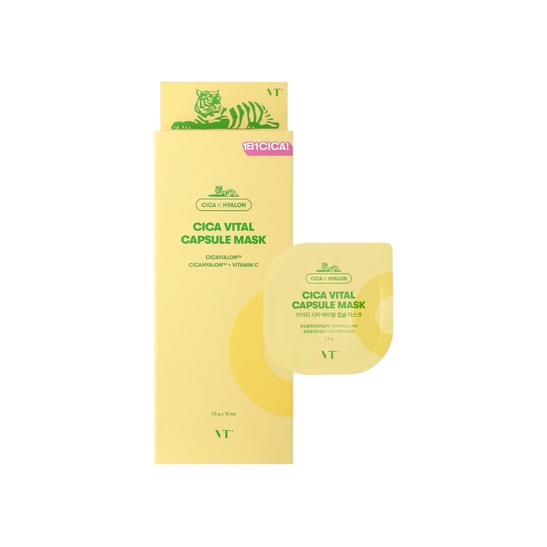 VT Cica Vital Capsule Mask 7.5g*10ea