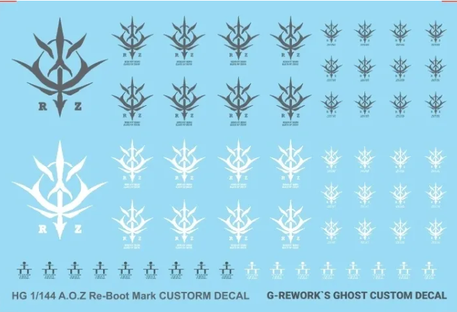 [HG] ADVANCED OF ZETA CUSTOM DECAL