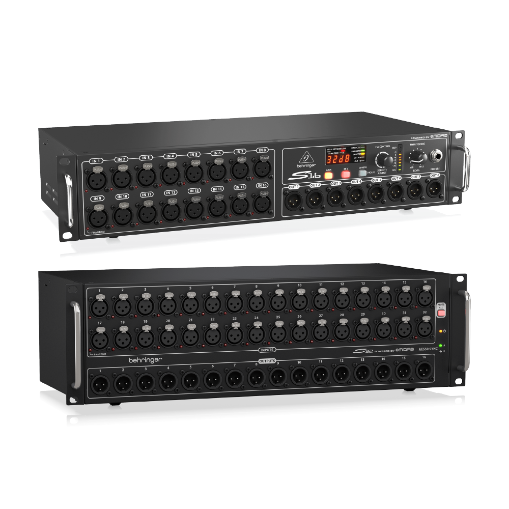 Behringer / S系列 數位多軌StageBox ( S16 / S32 )
