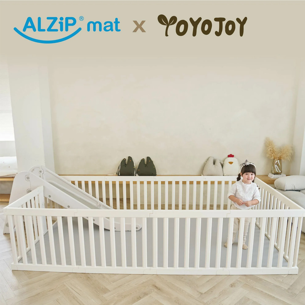 韓國【ALZIPMAT X YOYOJOY】室內兒童遊戲場組合( 溜滑梯+兒童遊戲場+地墊)翔盛baby888