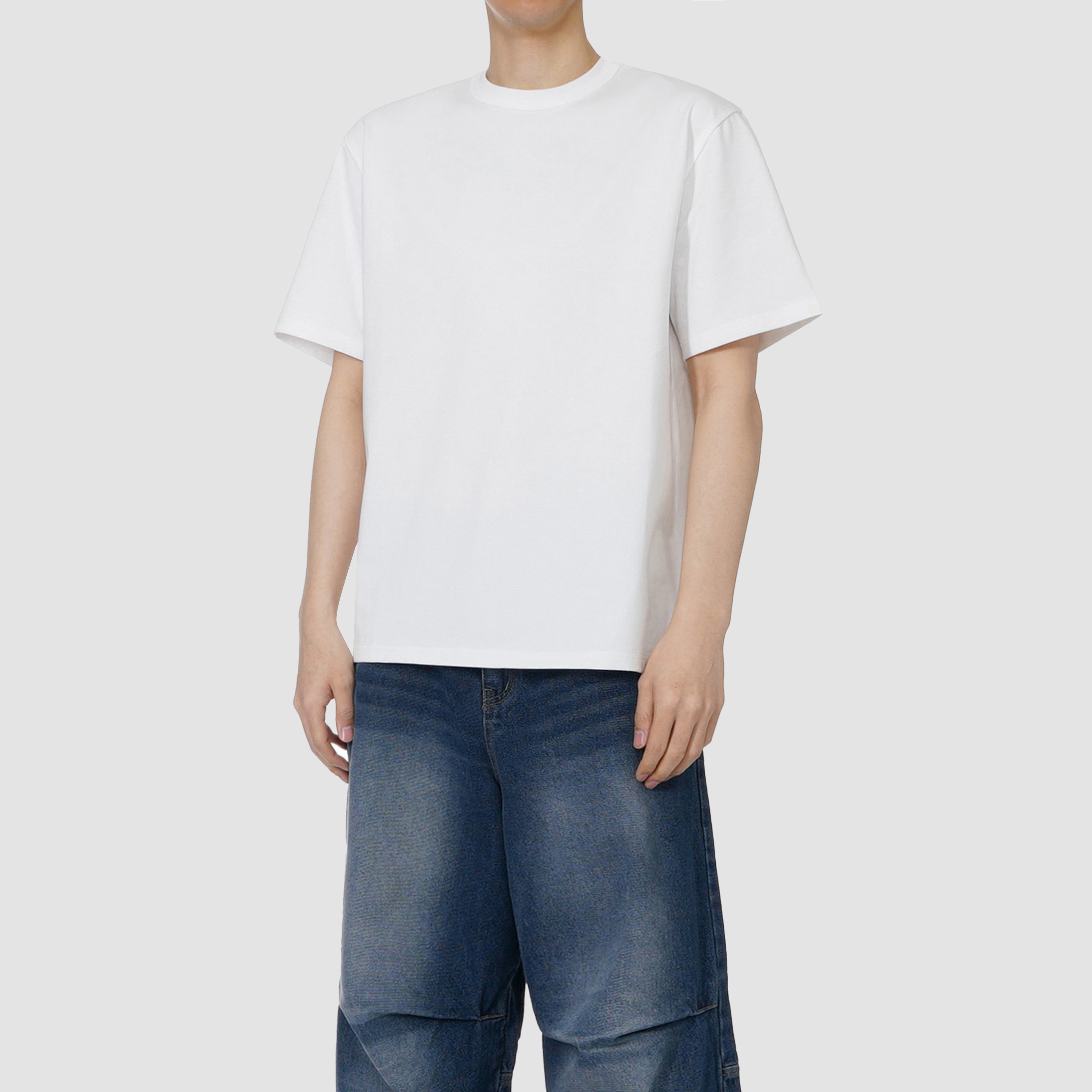 ONECE 2024 Basic Round Neck Tee / 2 Colors