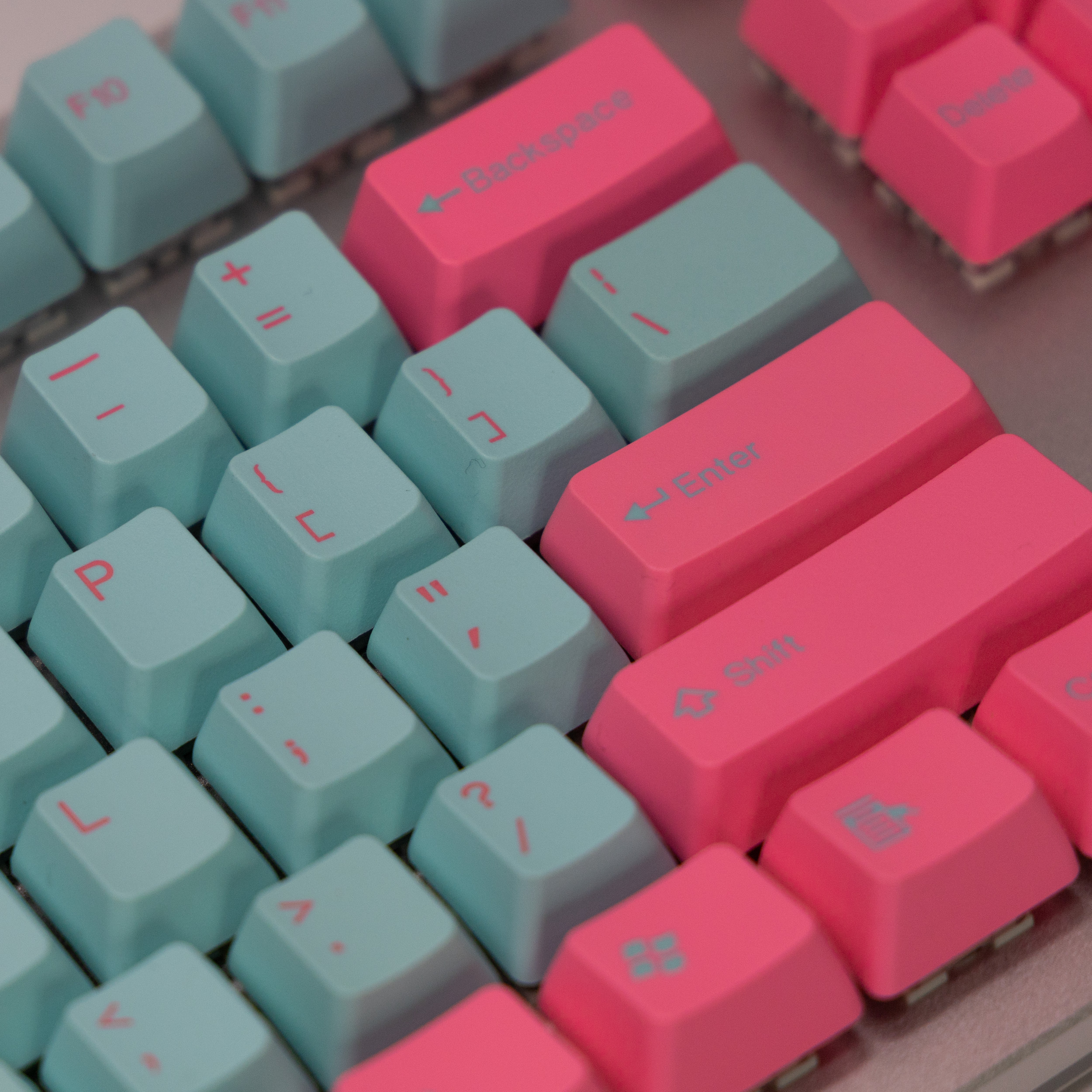 Tai-hao DoubleShot Keycaps,Gaming Keycaps,Miami Keycaps