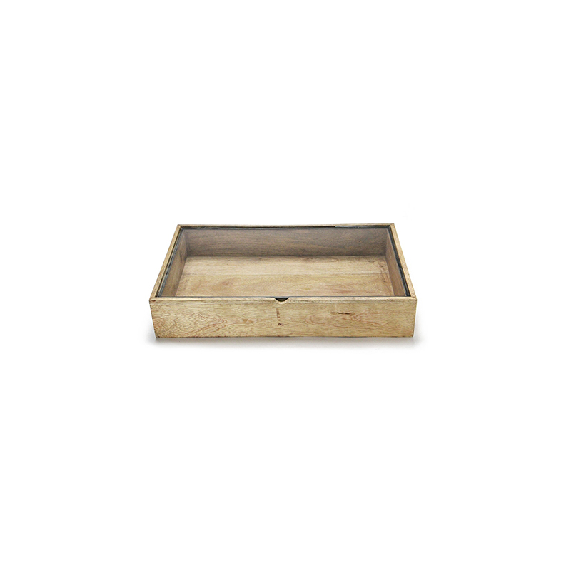 DETAIL Rectangle Wooden Box With Glass Lid 木製收納展示盒 - M