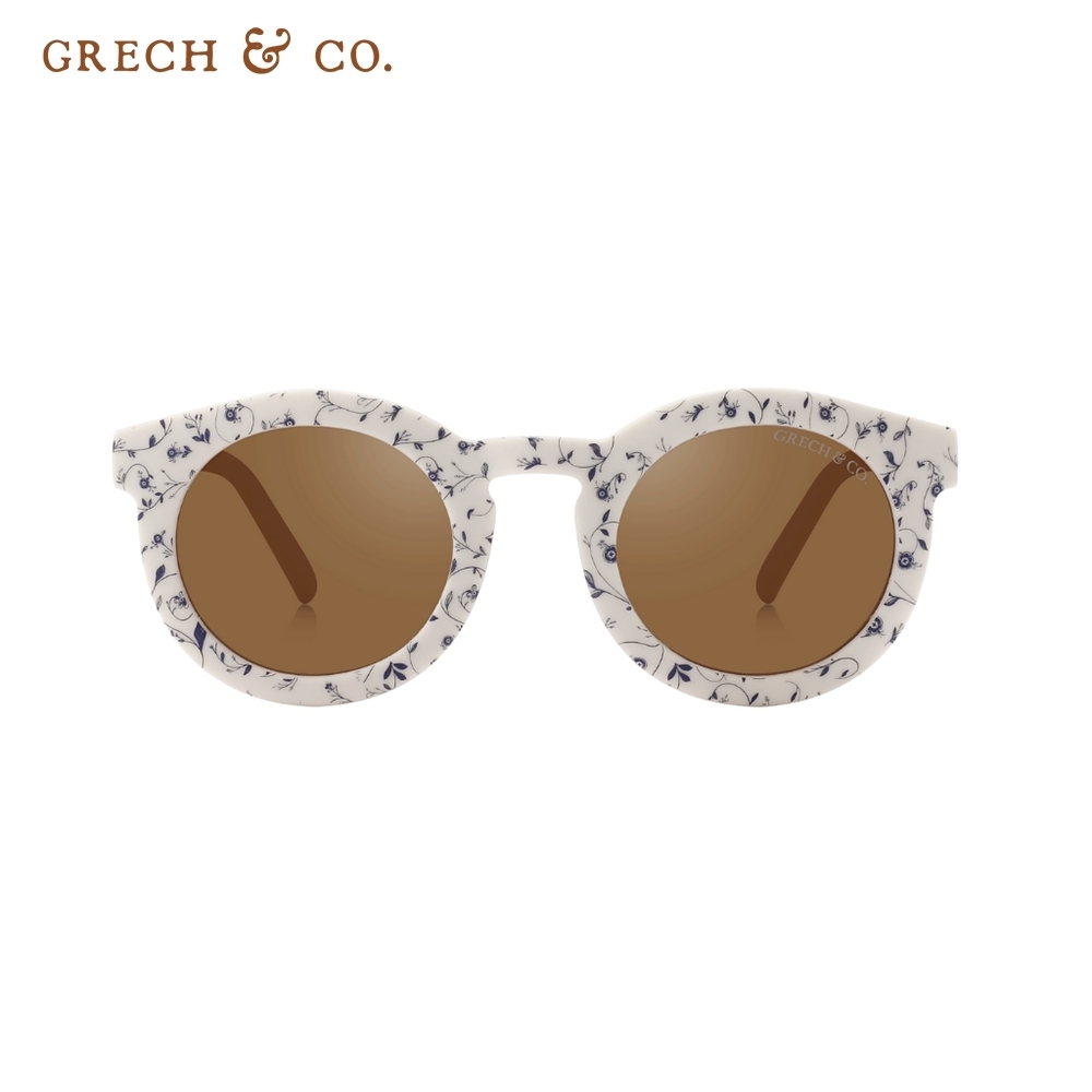 Grech&Co. V3款時尚偏光墨鏡 - 青花瓷