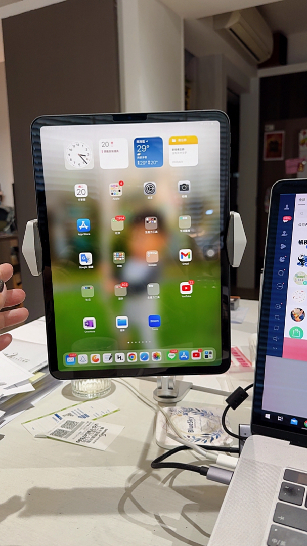 瑞米 Raymii ZT33 13吋 夾桌式鋁合金手機平板支架