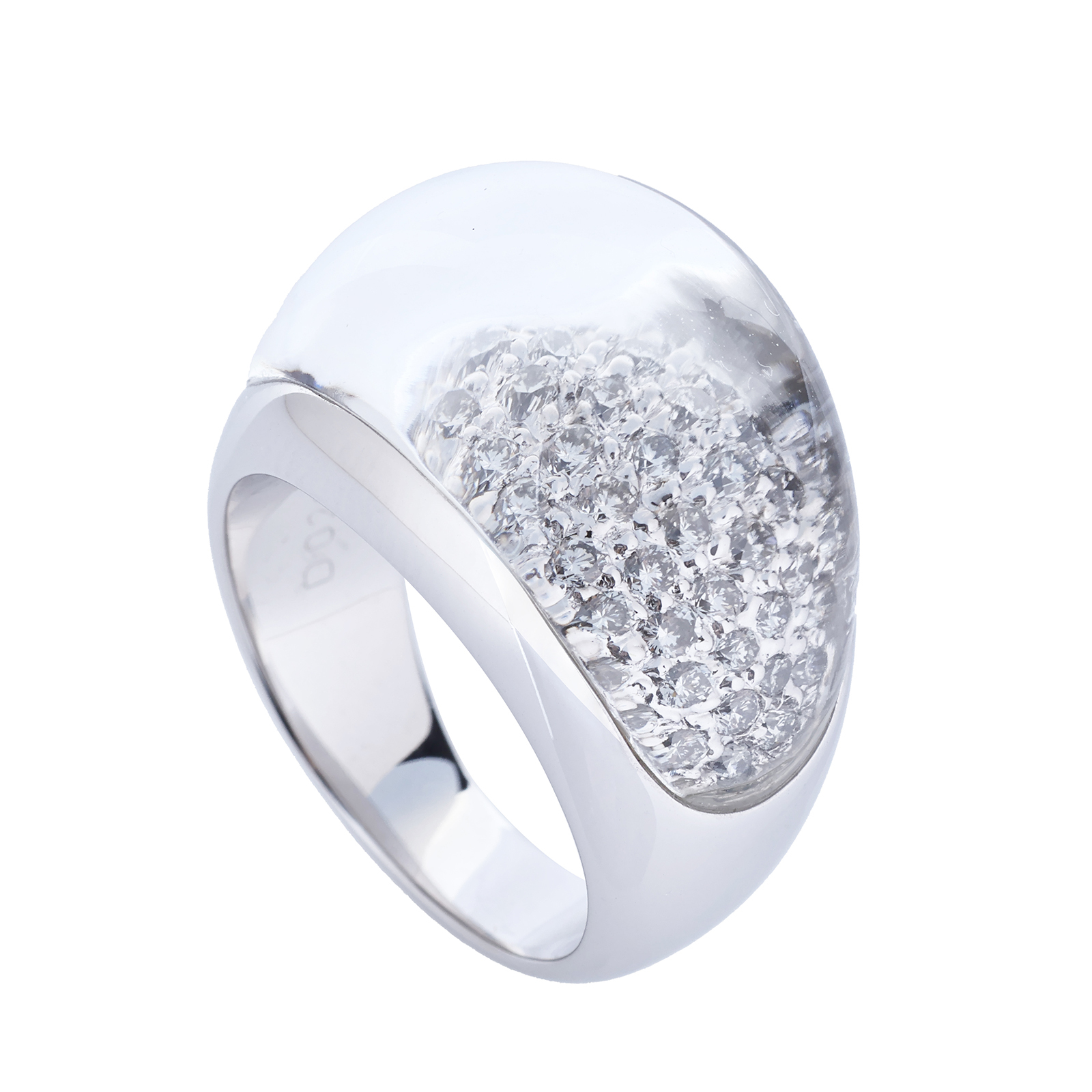 WG小鑽 戒指 K18 14.8G