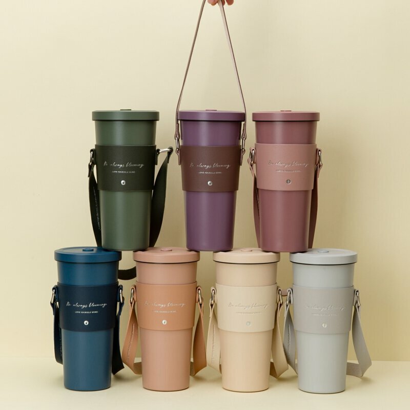 台灣直送|極美色系Oolabtw水杯|710ml陶瓷塗層|850ml不鏽鋼