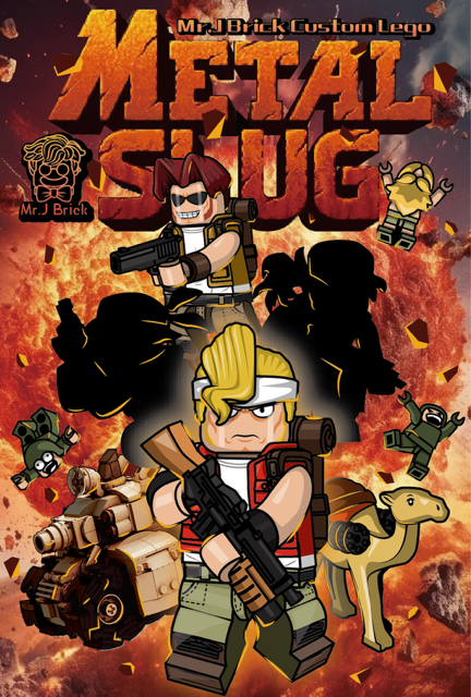 【預訂】【Mr J Brick】合金彈頭