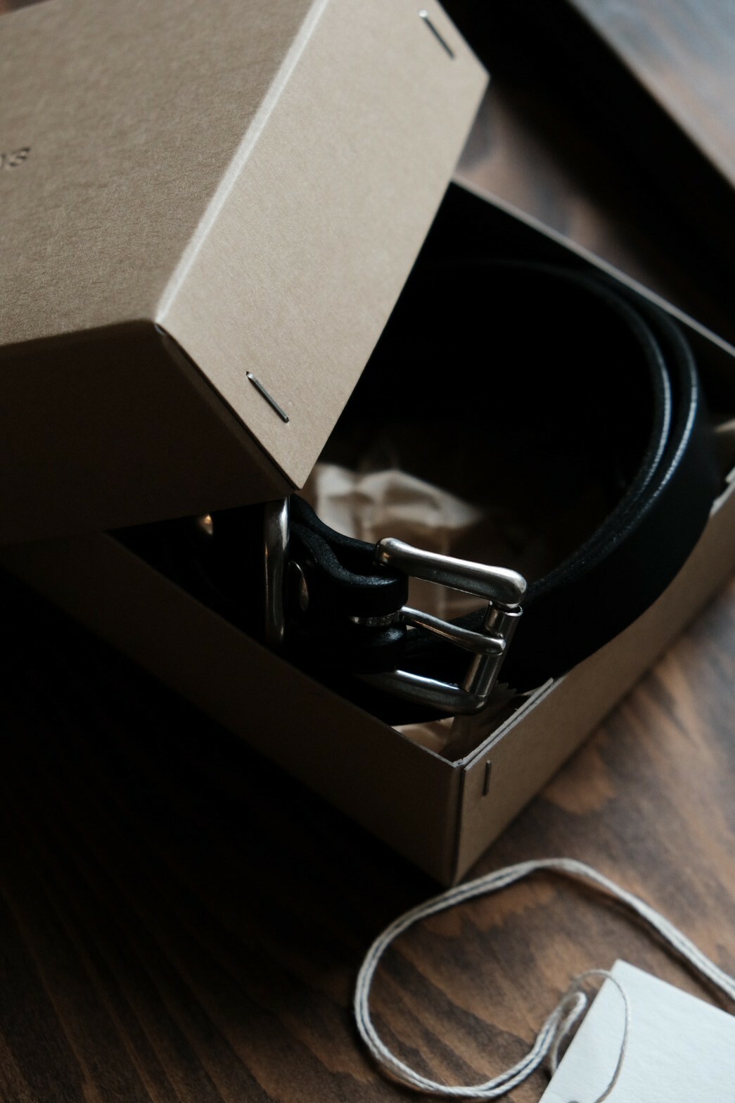 YOKO SAKAMOTO - STANDARD BELT SLIM / BLACK×SILVER