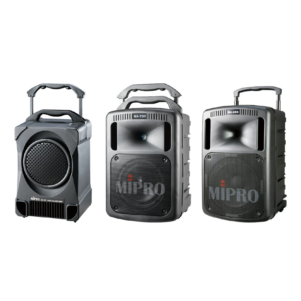 Mipro / 攜帶型無線PA音響(MA-707/708/808)