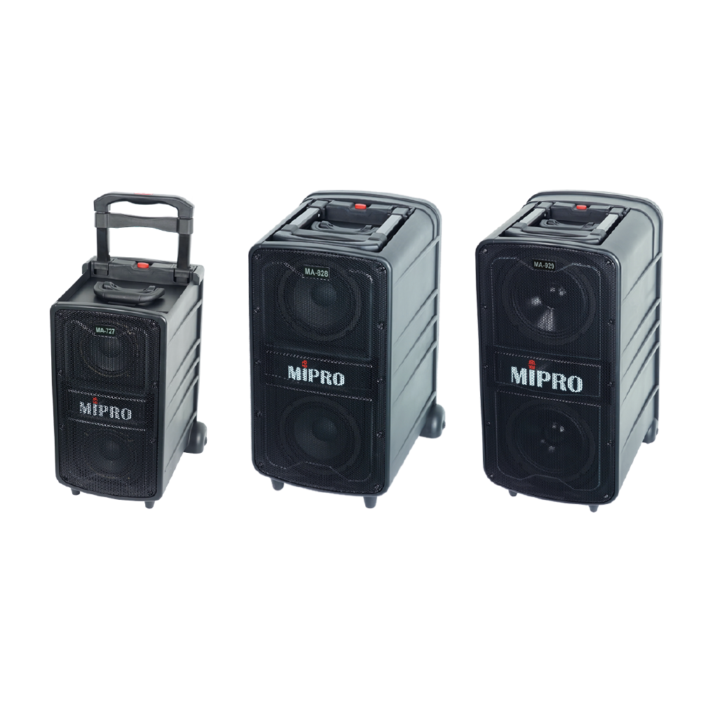 Mipro / MA-II系列 攜帶型無線PA音響(MA-727/828/929)