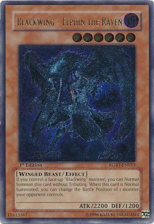 Ultimate Rare - Blackwing - Elphin the Raven - RGBT-EN0