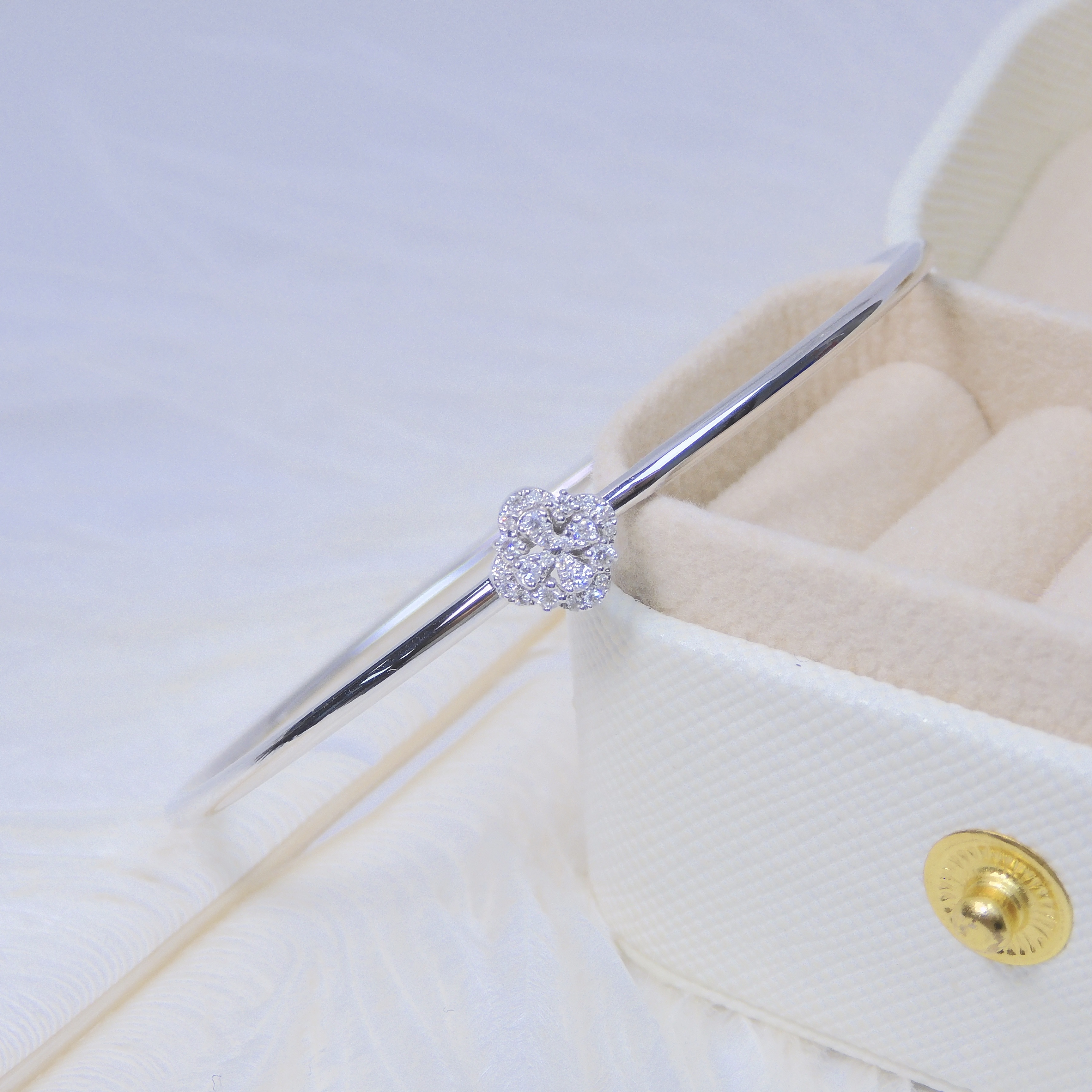 Aloha Jewellery |18K金 0.13ct 鑽石手鐲