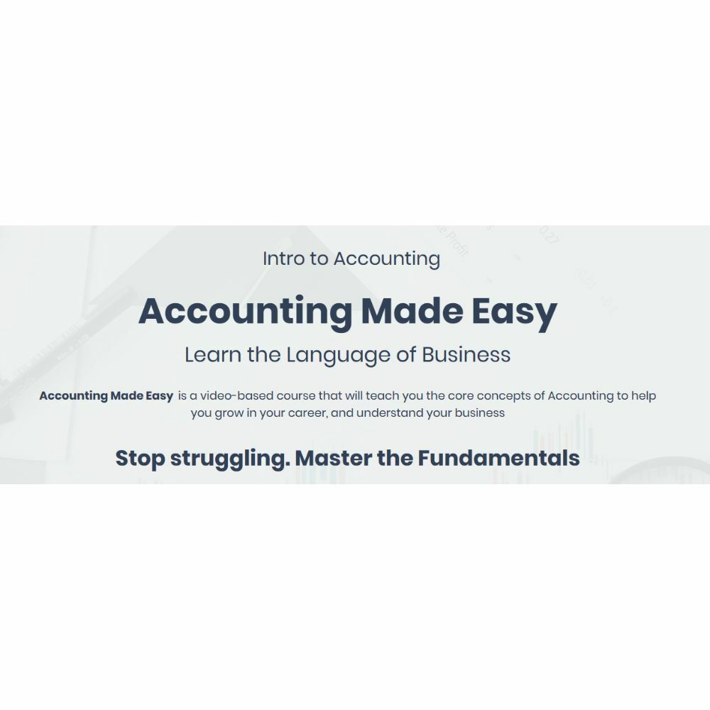 Accounting Made Easy by Josh Aharonoff