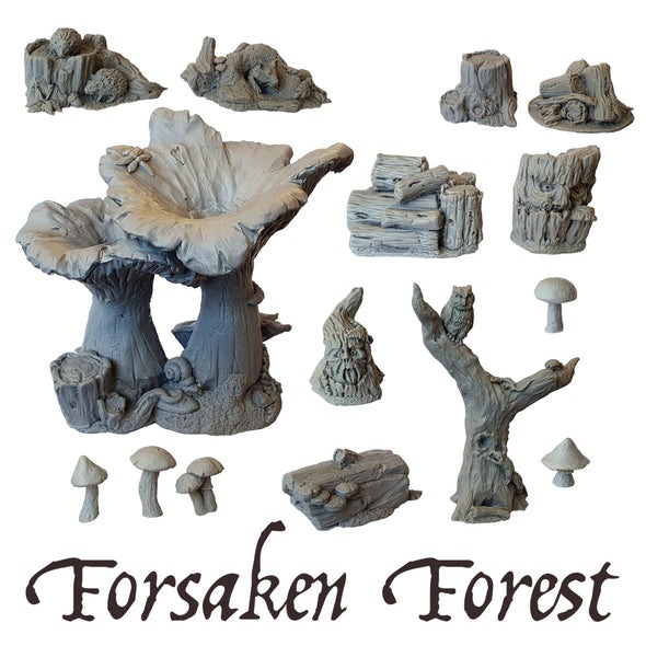 Moonstone - Forsaken Forest Scatter Terrain