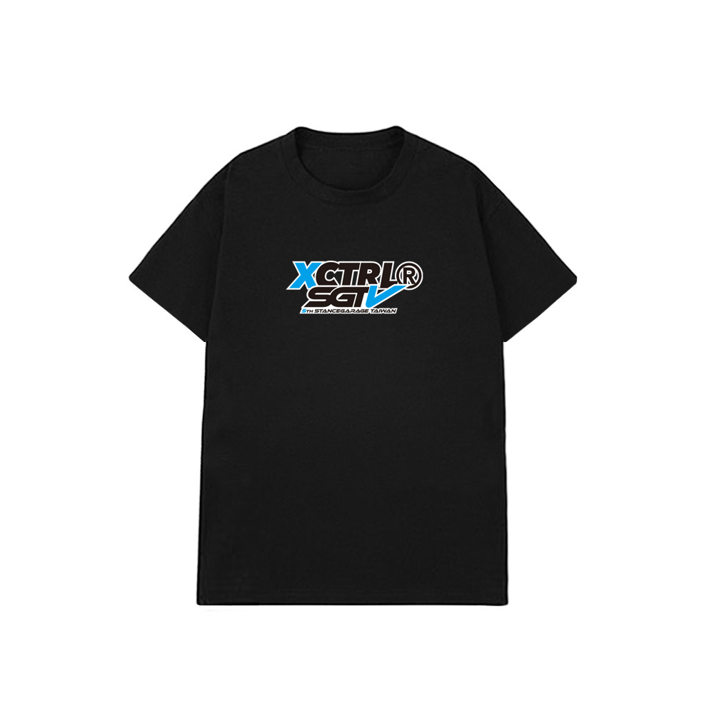 XCTRL x SGT5聯名LOGO短T-黑