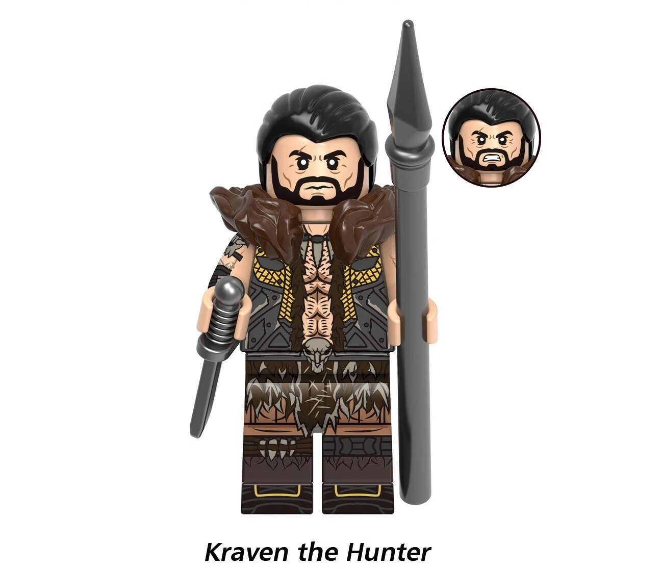 Kraven the Hunter Marvel Minifigs Fit Lego GH0489