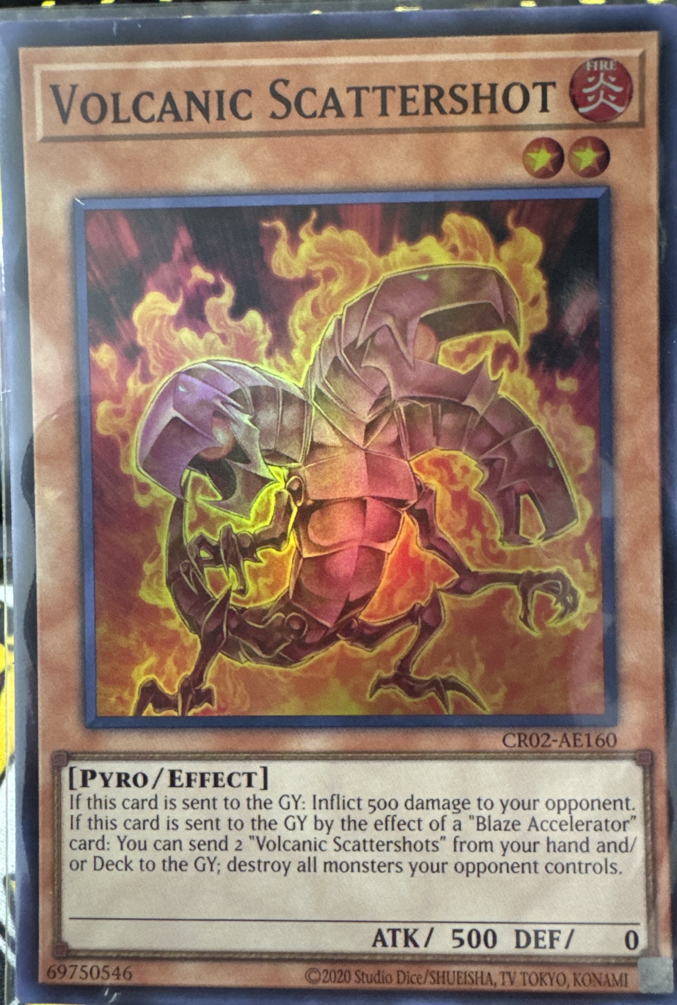 CR02-AE160 (SR)Volcanic Scattershot