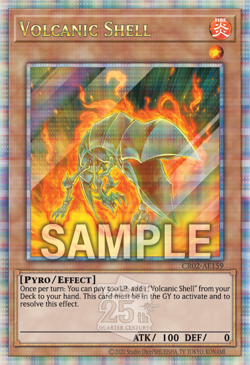 CR02-AE159 (UR )Volcanic Shell