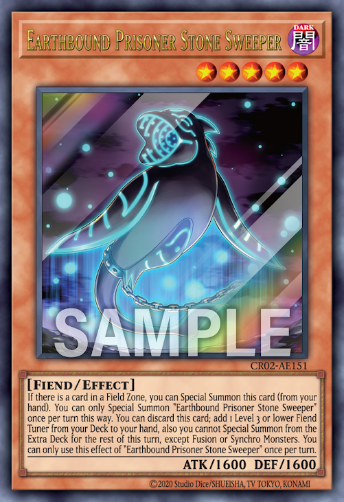 CR02-AE151 (UR)Earthbound Prisoner Stone Sweeper