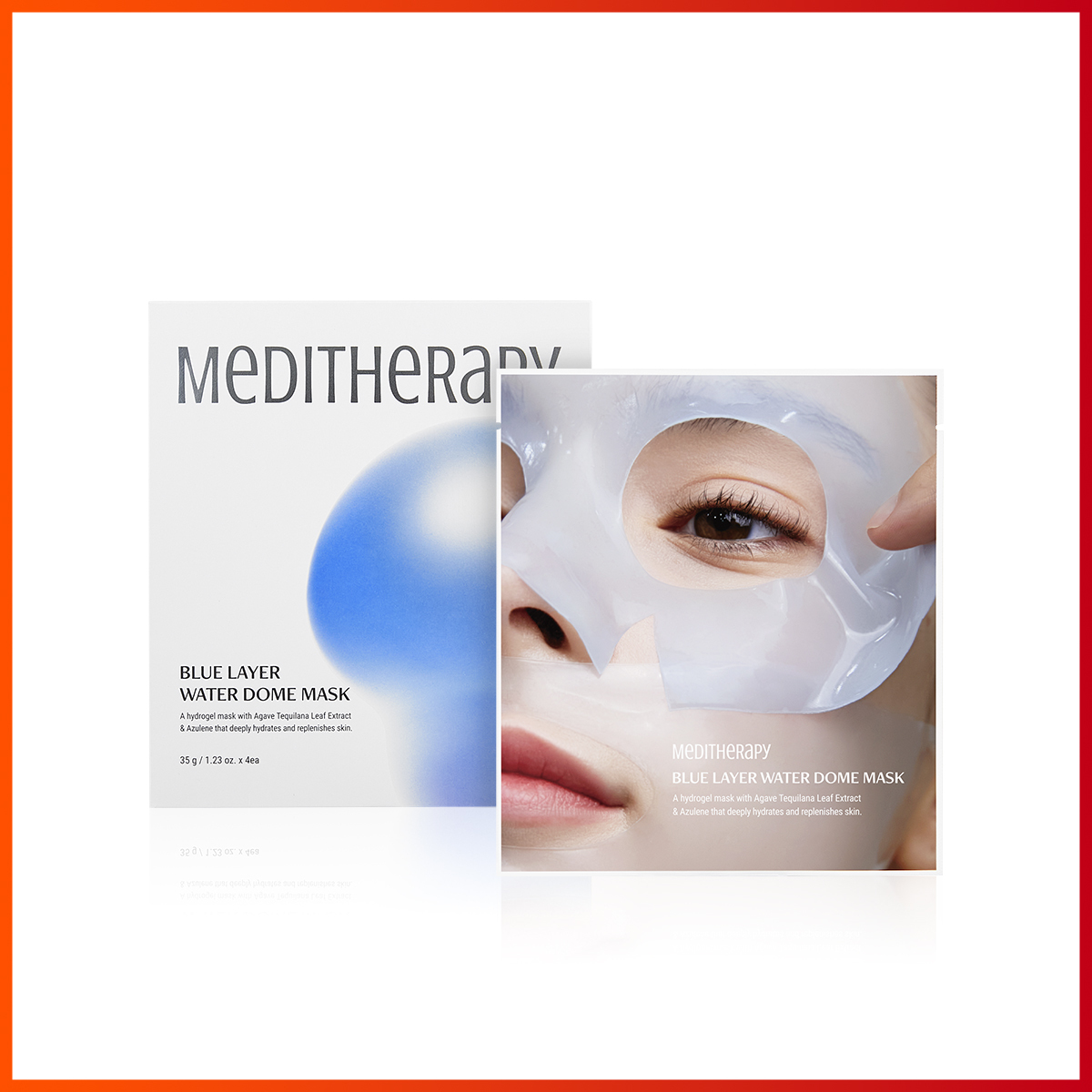 [MEDITHERAPY] 水藍深層補濕凝膠面膜