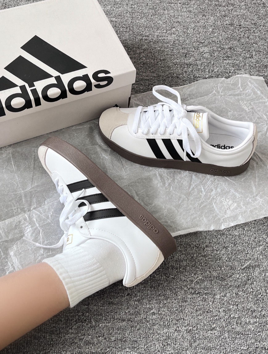 ADIDAS NEO VL COURT 白灰 休閒鞋 板鞋 ID6015