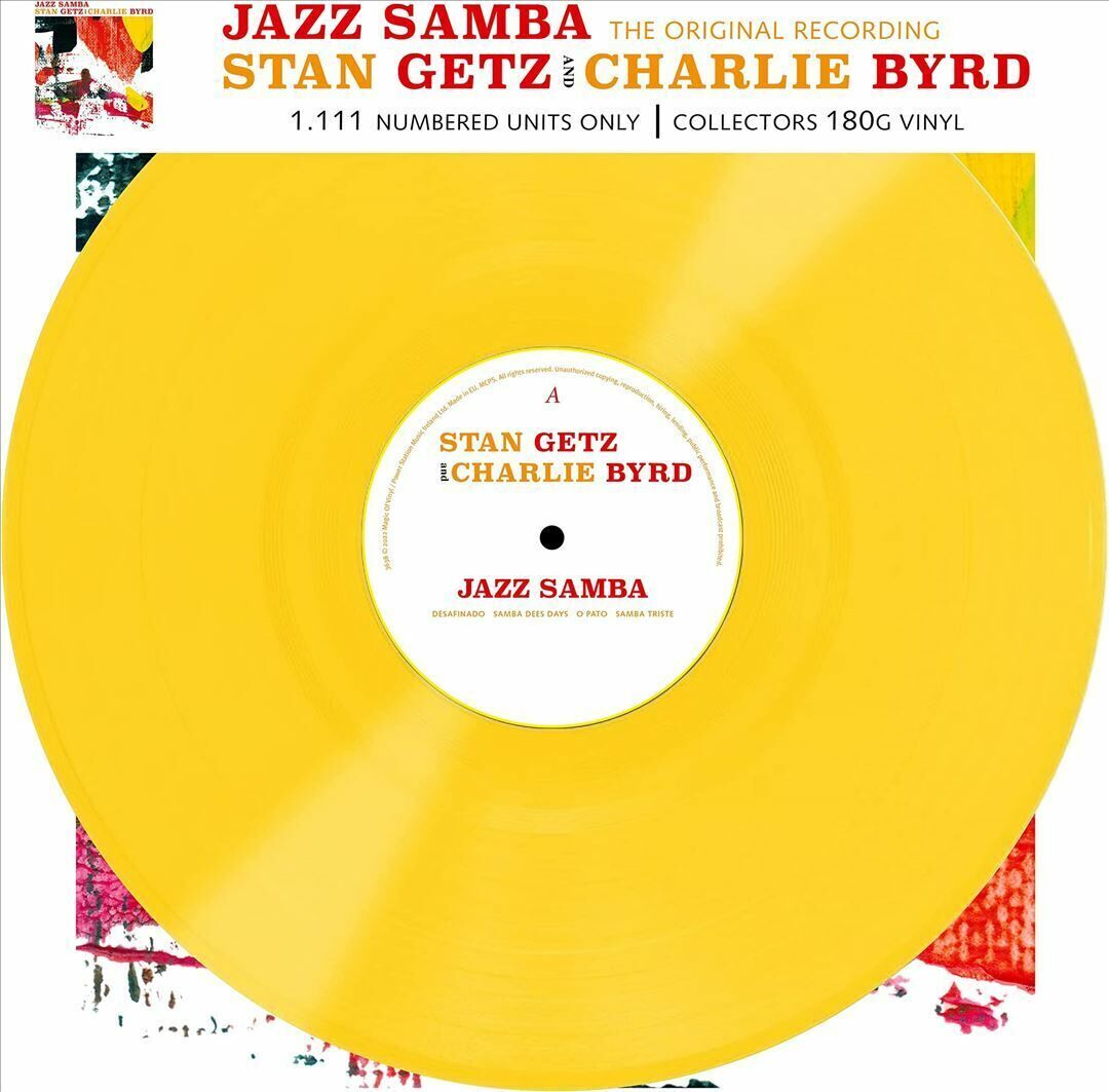 STAN GETZ+CHARLIE BYRD - JAZZ SAMBA (YELLOW LP)