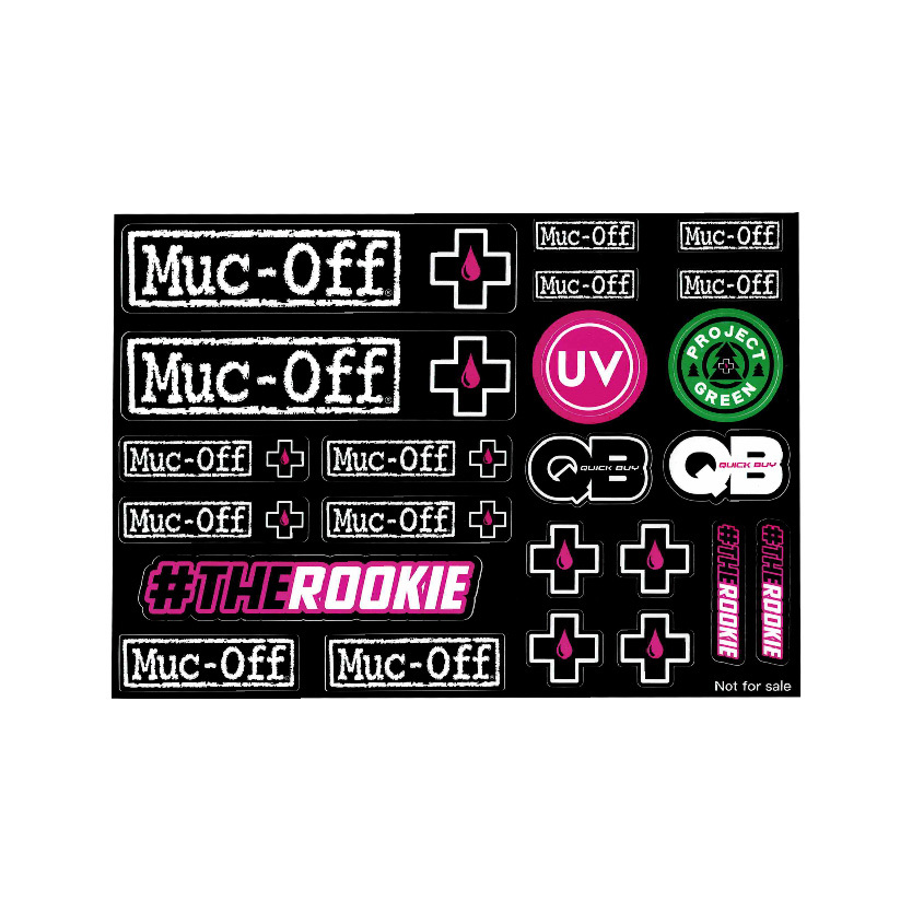 Muc-off 原廠貼紙｜安信騎士