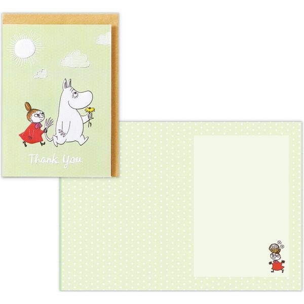 姆明谷 - 小美與姆明環保物料感謝卡～