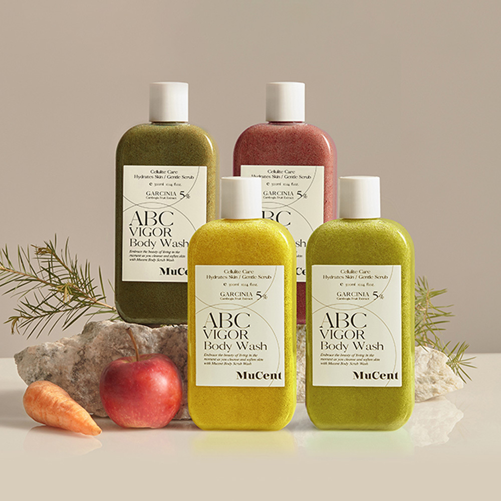 MuCent ABC 活力磨砂膏沐浴露